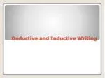 PPT - Deductive vs. Inductive PowerPoint Presentation, free download ...