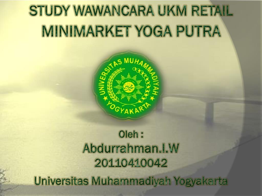 PPT - STUDY WAWANCARA UKM RETAIL PowerPoint Presentation, free download ...