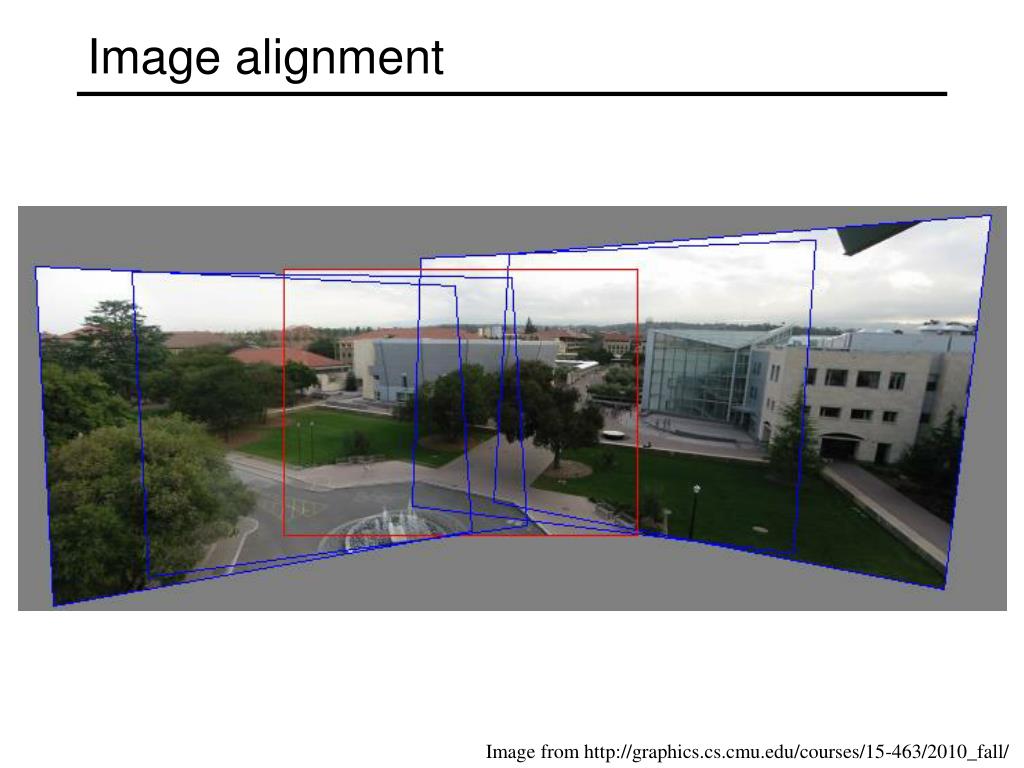PPT - Image alignment PowerPoint Presentation, free download - ID:2023407