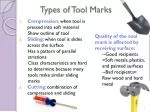 PPT - Types of Tool Marks PowerPoint Presentation, free download - ID ...
