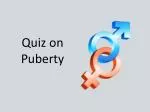 PPT - Puberty and Adolescence PowerPoint Presentation, free download ...