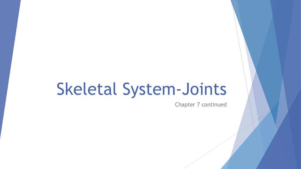 PPT - Skeletal System-Joints PowerPoint Presentation, free download ...