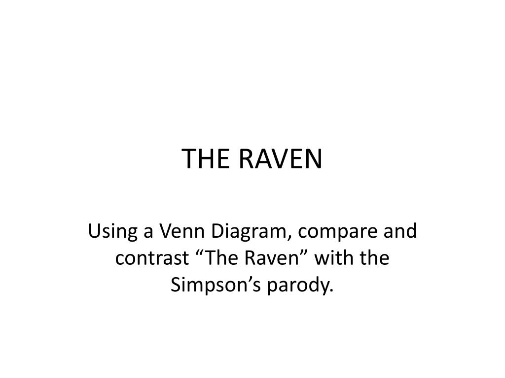 PPT - THE RAVEN PowerPoint Presentation, free download - ID:2030953