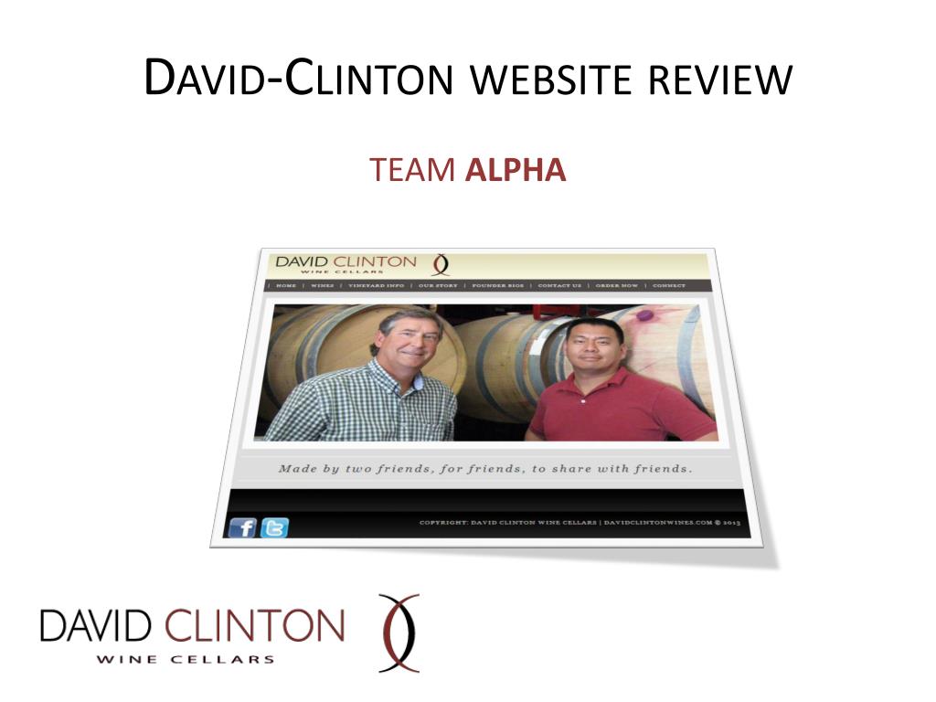 PPT - David-Clinton website review PowerPoint Presentation, free ...