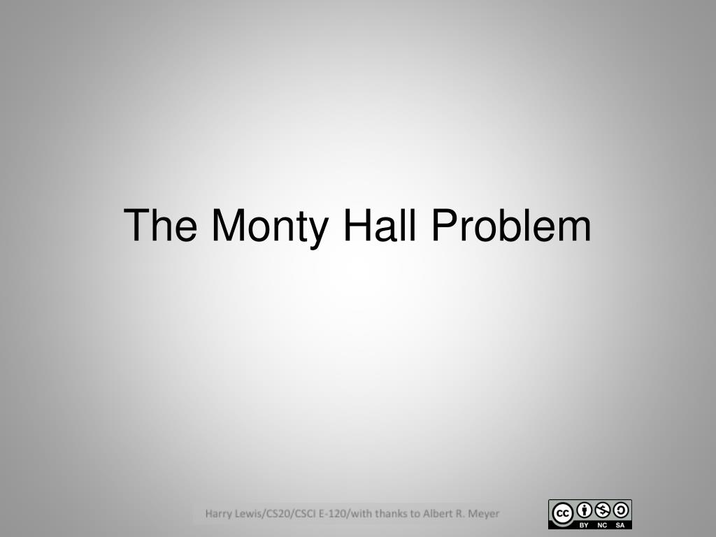 PPT - The Monty Hall Problem PowerPoint Presentation, free download ...