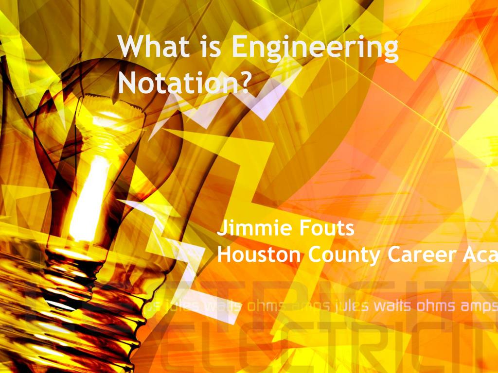 PPT - What is Engineering Notation? PowerPoint Presentation, free ...