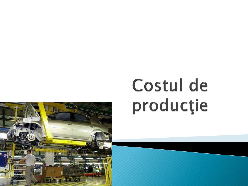 PPT - Costul de producţie PowerPoint Presentation, free download - ID ...
