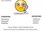 PPT - Be more curious PowerPoint Presentation, free download - ID:11713202