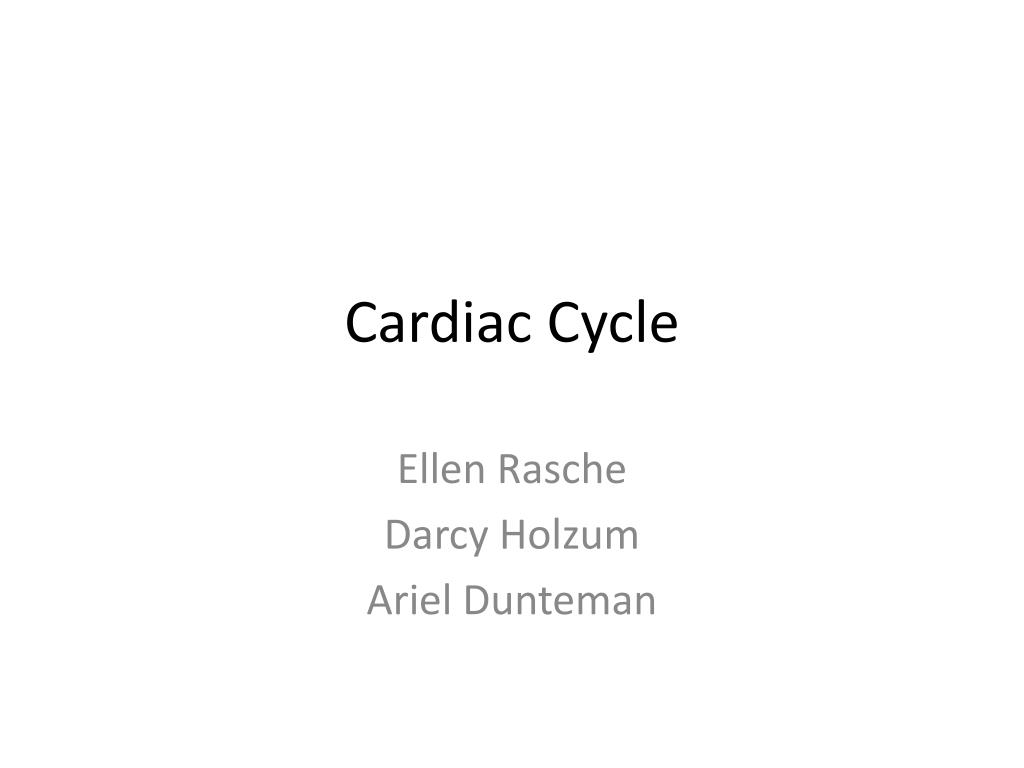 PPT - Cardiac Cycle PowerPoint Presentation, free download - ID:2033106