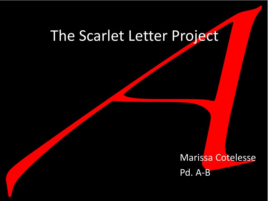PPT - Exploring Nathaniel Hawthorne's "The Scarlet Letter": Themes ...