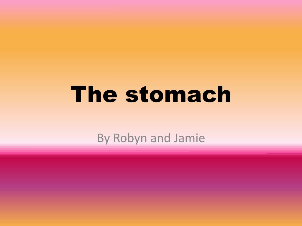 PPT - The stomach PowerPoint Presentation, free download - ID:2034232