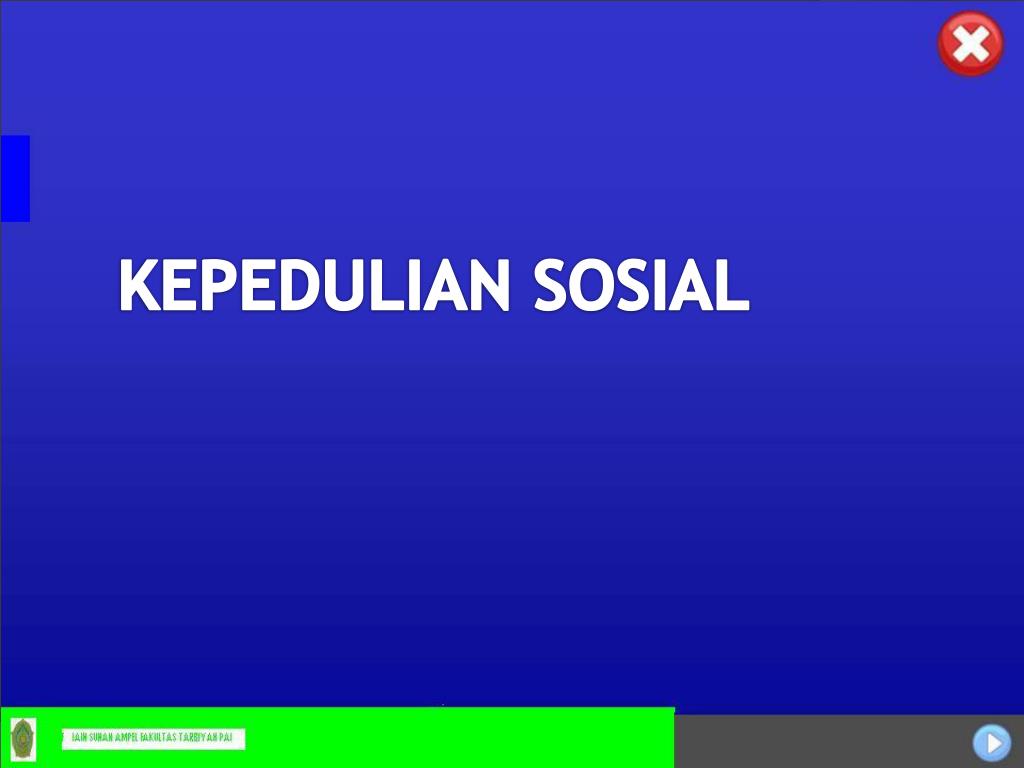 PPT - KEPEDULIAN SOSIAL PowerPoint Presentation, free download - ID:2035321
