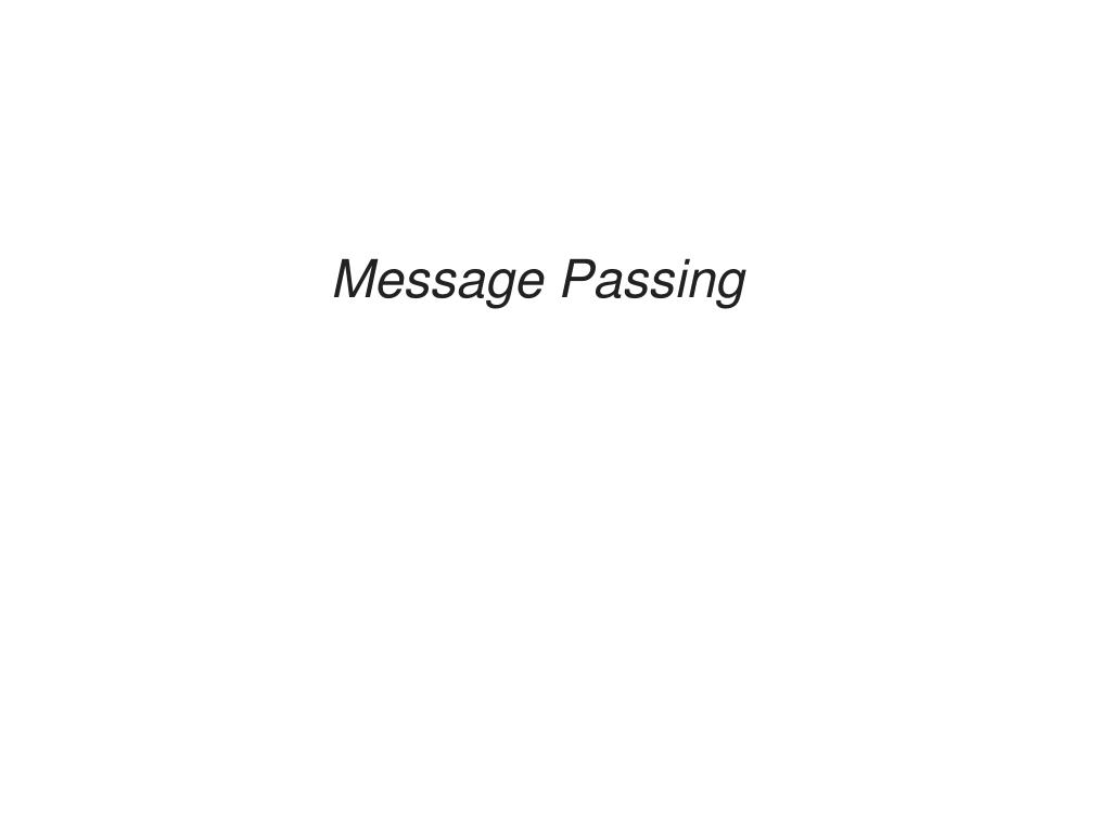 PPT - Message Passing PowerPoint Presentation, free download - ID:2036539
