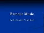 PPT - BAROQUE MUSIC PowerPoint Presentation, free download - ID:259204