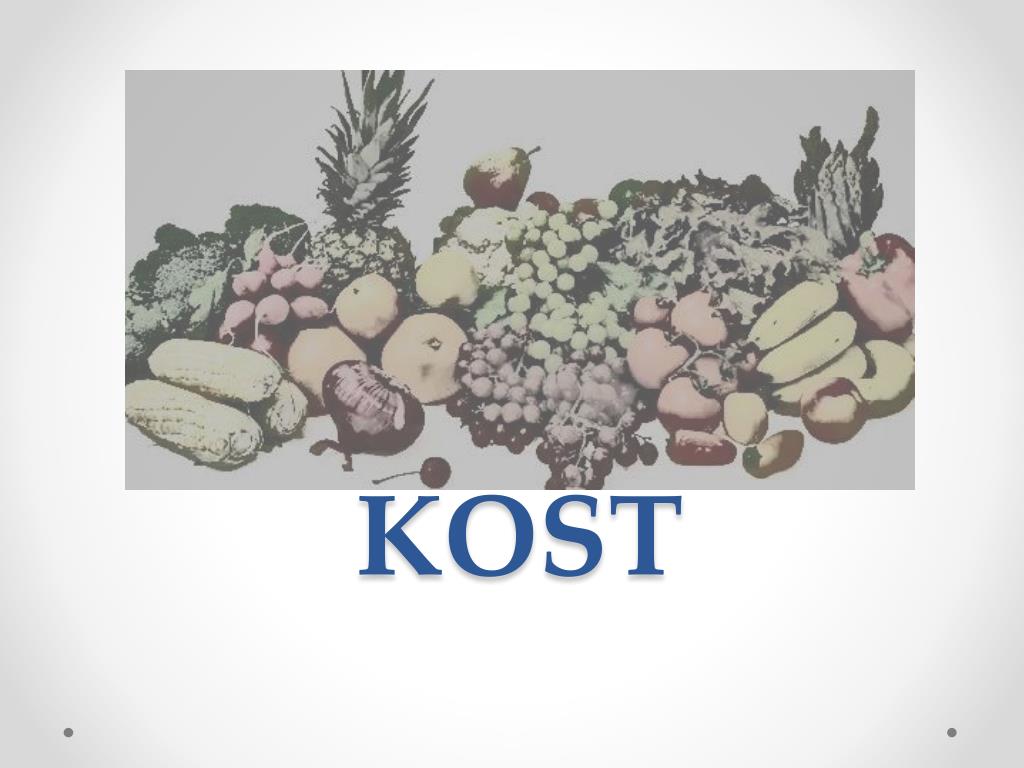 PPT - KOST PowerPoint Presentation, free download - ID:2037382