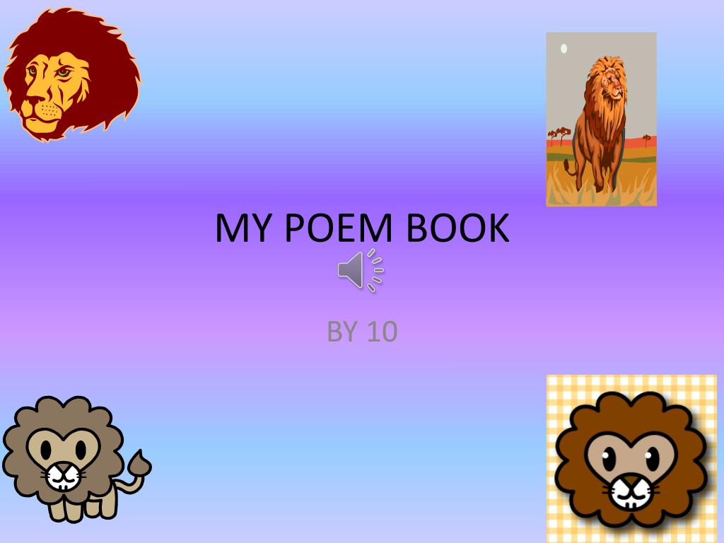PPT - MY POEM BOOK PowerPoint Presentation, free download - ID:2038113