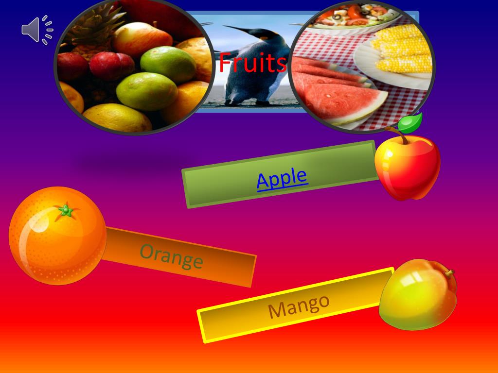PPT - Fruits PowerPoint Presentation, free download - ID:2039274