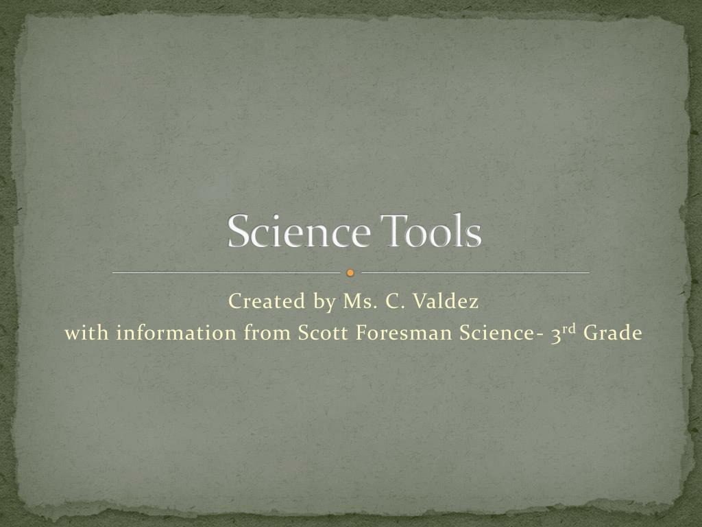 PPT - Science Tools PowerPoint Presentation, free download - ID:2039410