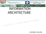 PPT - Information Architecture PowerPoint Presentation, free download ...