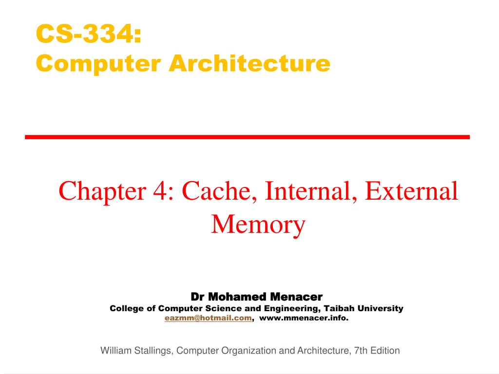PPT - Understanding Cache Memory Hierarchy in Computer Architecture PowerPoint Presentation - ID ...