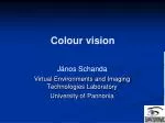 PPT - Colour vision PowerPoint Presentation, free download - ID:5612054