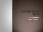 PPT - LOOKING INSIDE CELLS PowerPoint Presentation, free download - ID ...