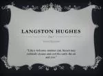 PPT - Theme For English B Langston Hughes PowerPoint Presentation, free ...