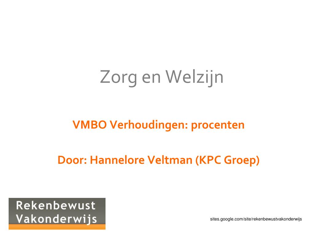 PPT - Zorg en Welzijn PowerPoint Presentation, free download - ID:2047231