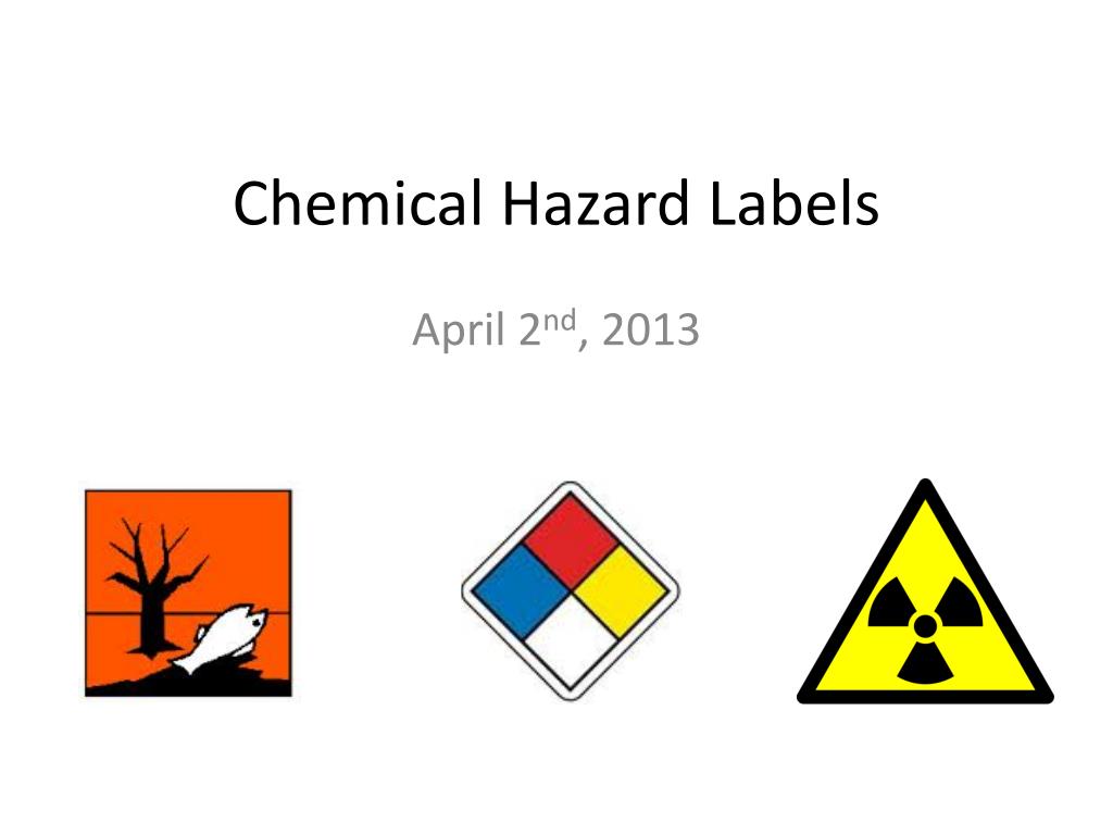 PPT - Chemical Hazard Labels PowerPoint Presentation, free download ...