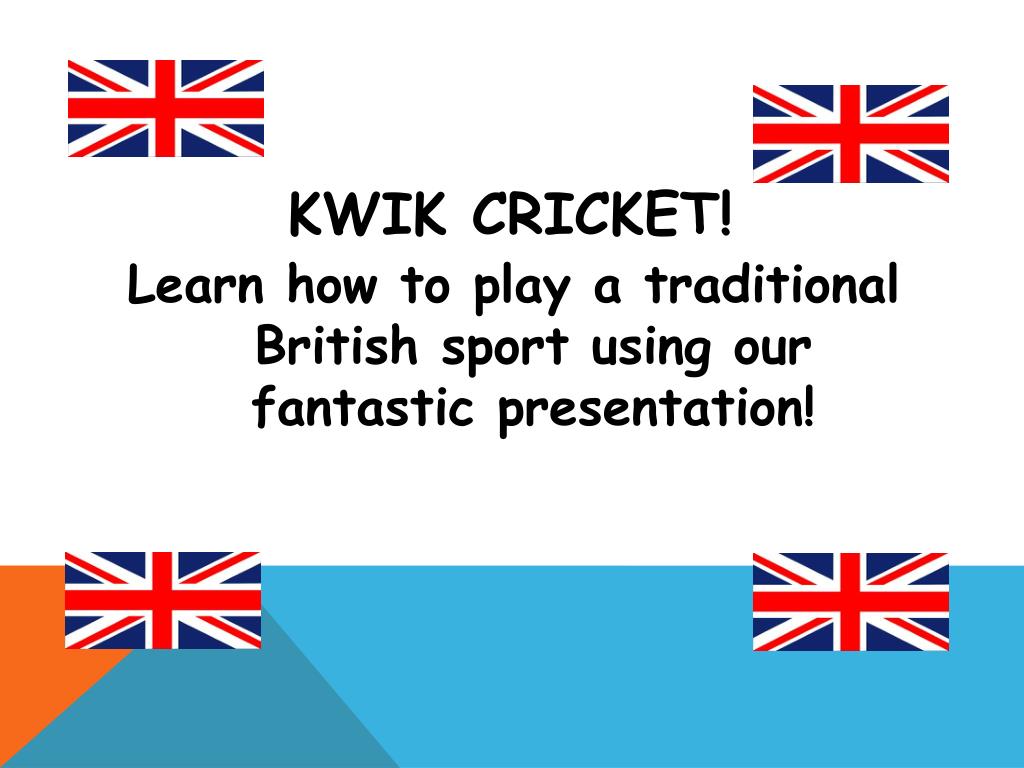 PPT - KWIK CRICKET! PowerPoint Presentation, free download - ID:2048621