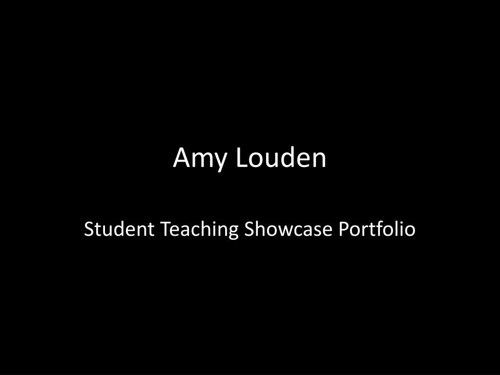 PPT - Amy Louden PowerPoint Presentation, free download - ID:2048629