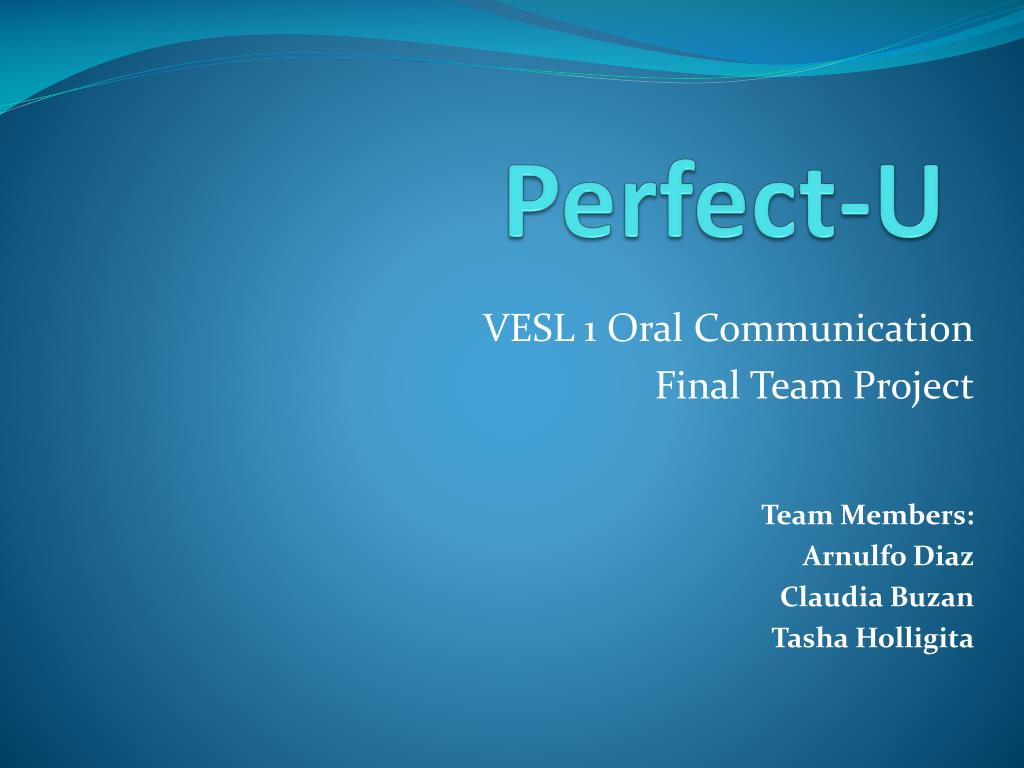 PPT - Perfect-U PowerPoint Presentation, free download - ID:2048635