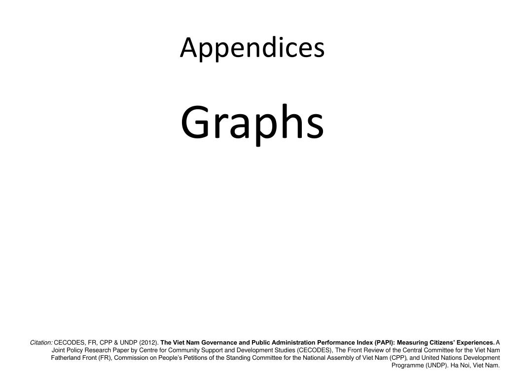 PPT - Appendices PowerPoint Presentation, free download - ID:2050116