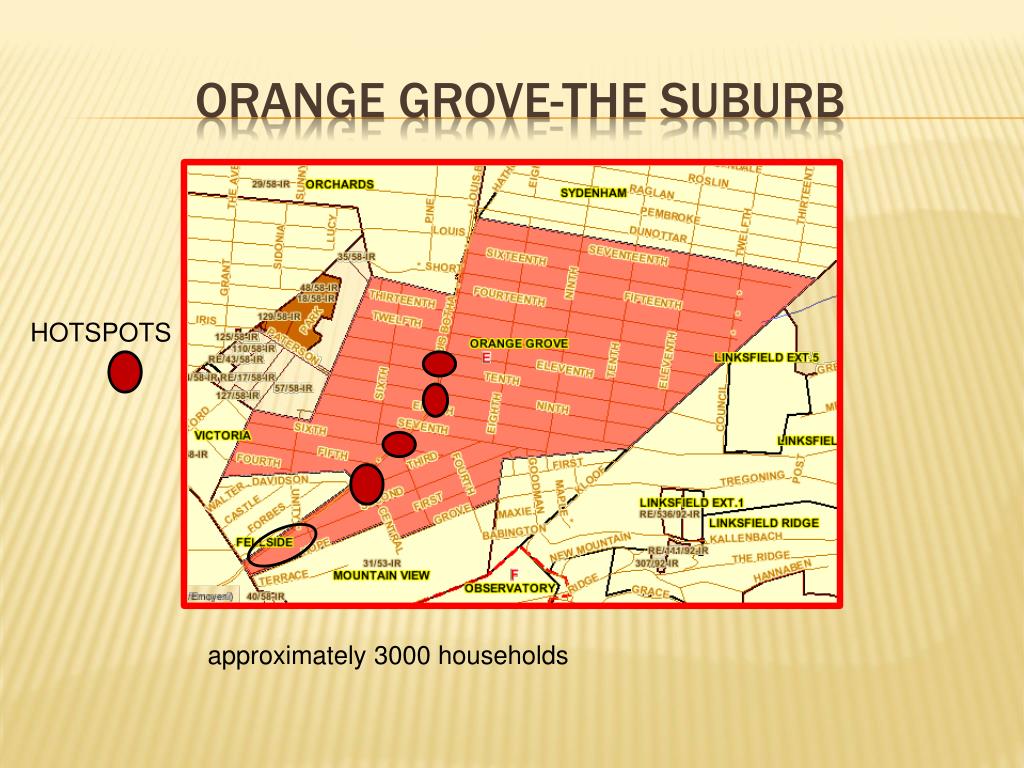 PPT - orange grove-THE SUBURB PowerPoint Presentation, free download ...