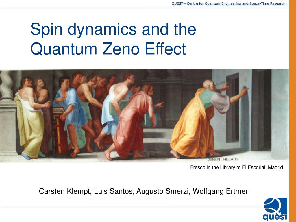 PPT - Spin dynamics and the Quantum Zeno Effect PowerPoint Presentation - ID:2051422