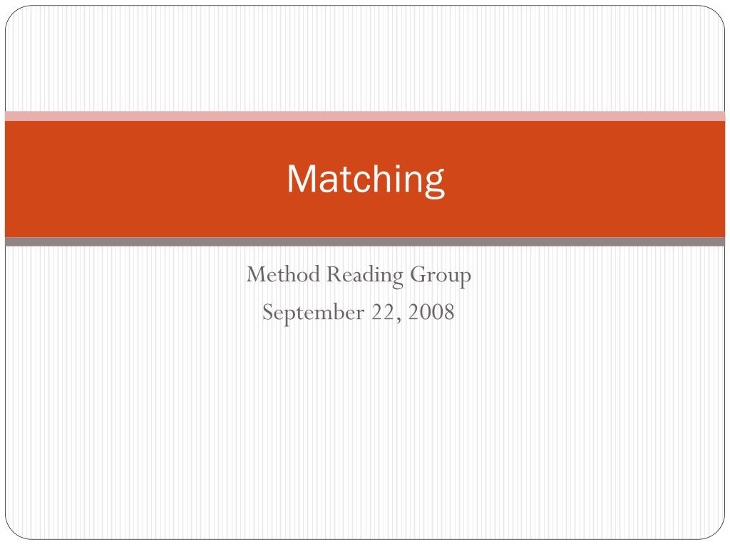 PPT - Matching PowerPoint Presentation, free download - ID:2052150