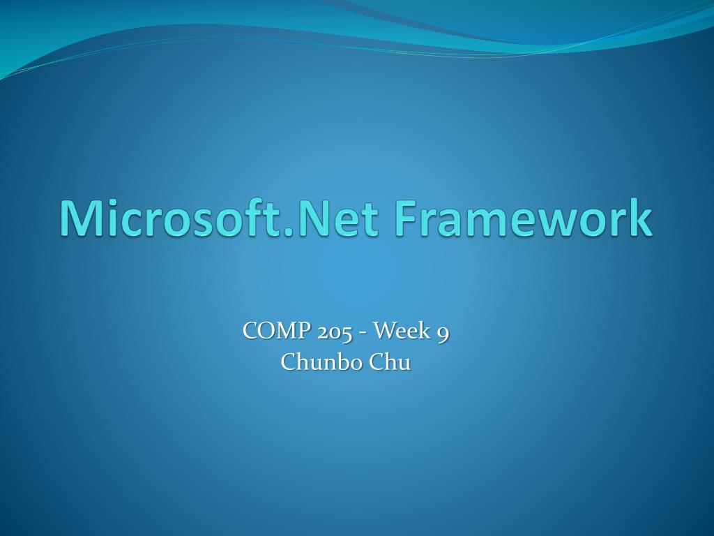 PPT - Microsoft.Net Framework PowerPoint Presentation, free download ...