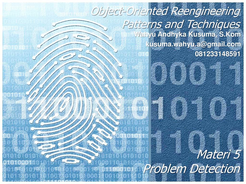 PPT - Object-Oriented Reengineering Patterns and Techniques PowerPoint Presentation - ID:2052744