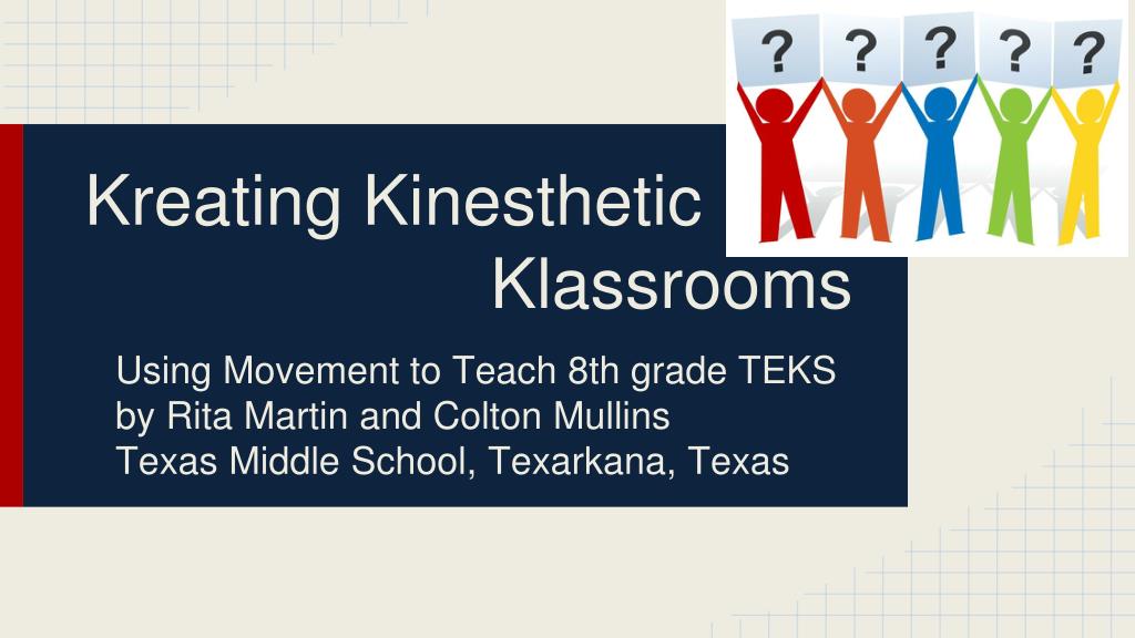 PPT - Kreating Kinesthetic Klassrooms PowerPoint Presentation, free ...