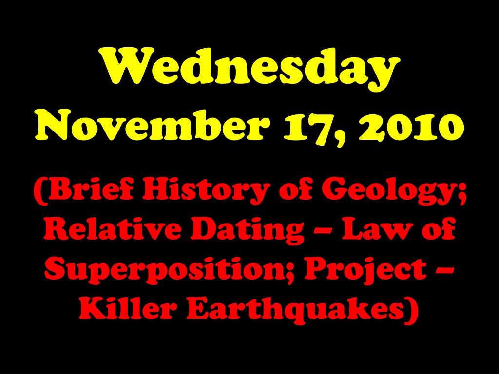 PPT - Wednesday November 17, 2010 PowerPoint Presentation, free ...