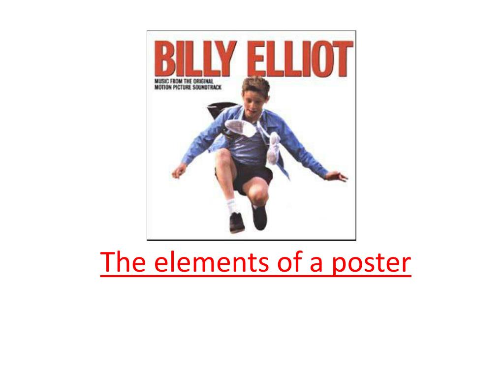 PPT - The elements of a poster PowerPoint Presentation, free download ...