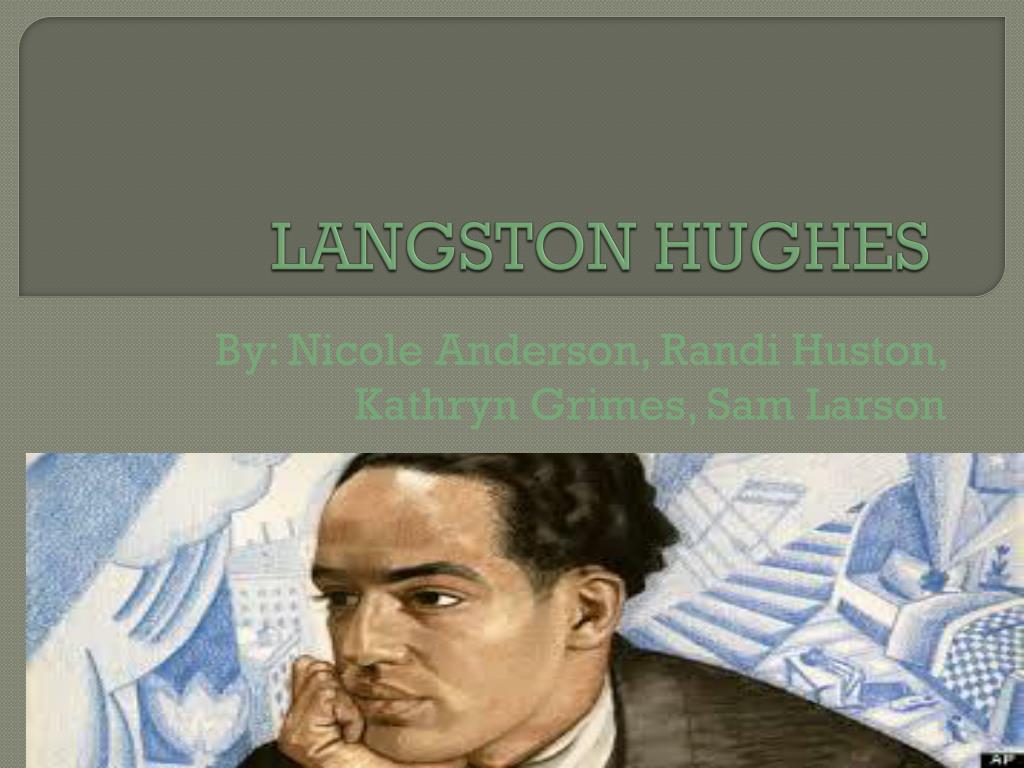 PPT - LANGSTON HUGHES PowerPoint Presentation, free download - ID:2058371