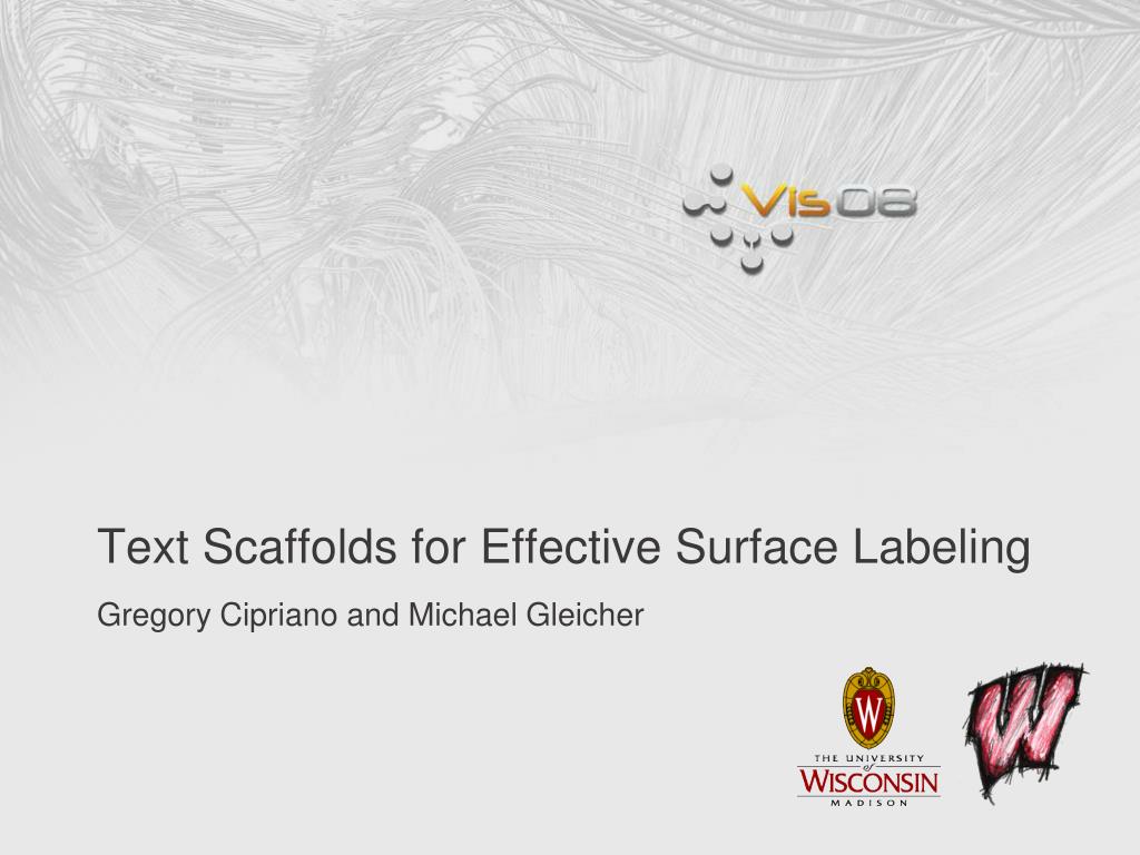 PPT - Text Scaffolds for Effective Surface Labeling PowerPoint ...