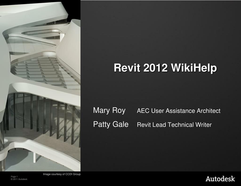 PPT - Revit 2012 WikiHelp PowerPoint Presentation, free download - ID ...