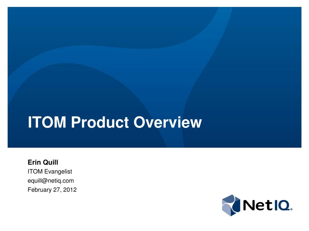 PPT - ITOM Product Overview PowerPoint Presentation, free download - ID ...