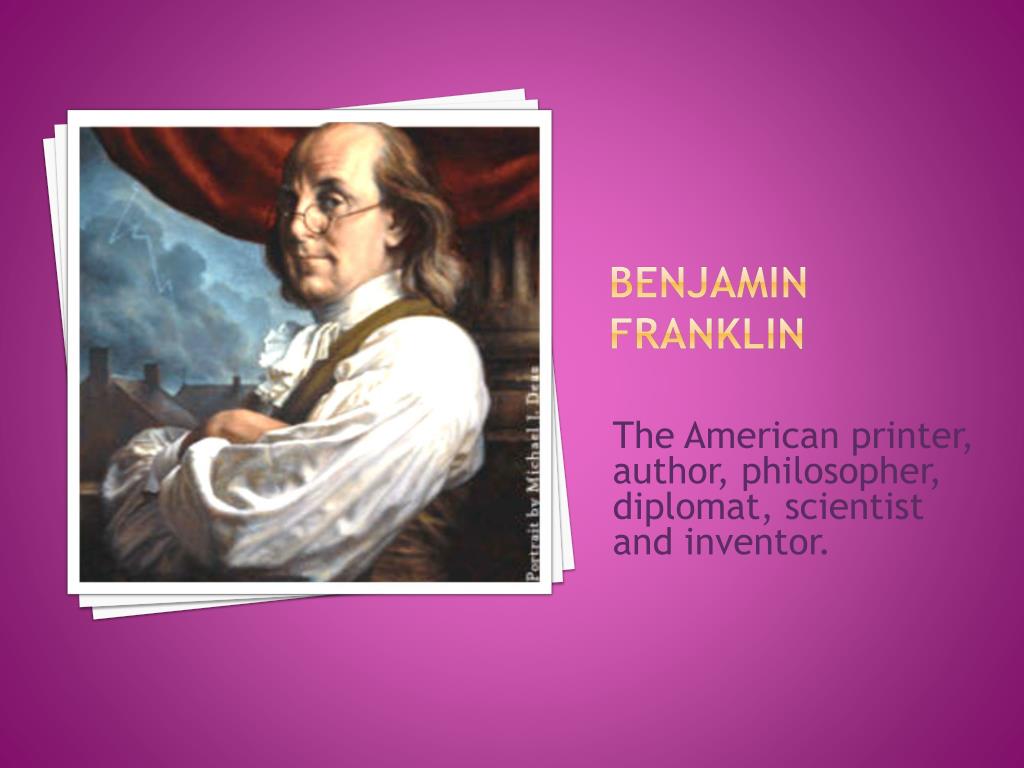 PPT - Benjamin Franklin PowerPoint Presentation, free download - ID:2061026