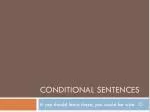 PPT - Conditional Sentences PowerPoint Presentation, free download - ID:5665735