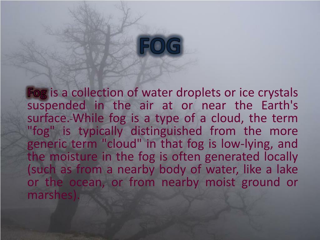 PPT - FOG PowerPoint Presentation, free download - ID:2063217
