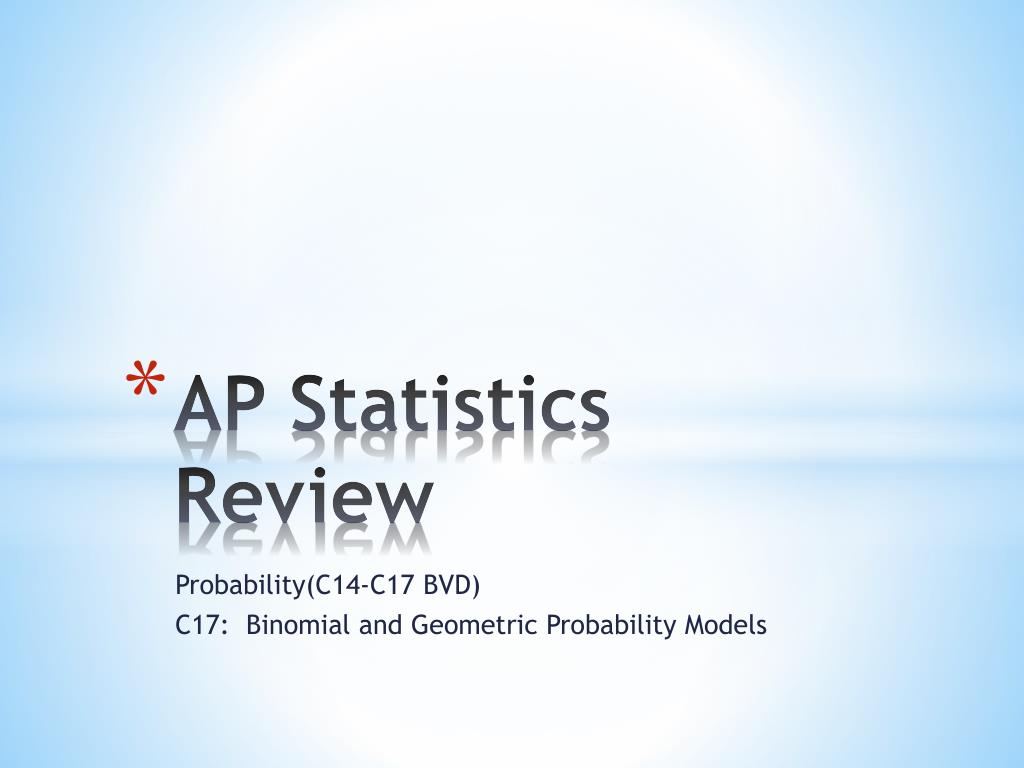 PPT - AP Statistics Review PowerPoint Presentation, free download - ID ...