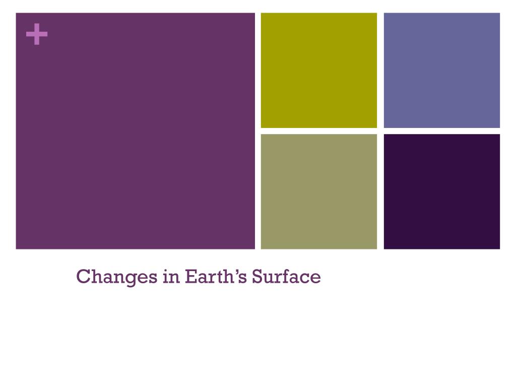 PPT - Changes in Earth’s Surface PowerPoint Presentation, free download ...
